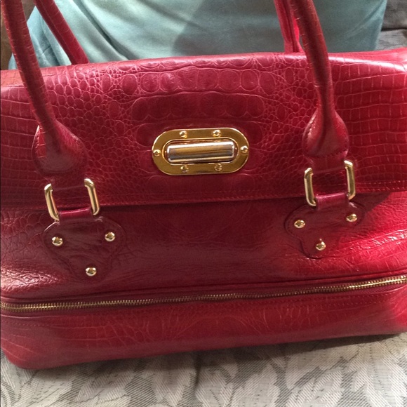 The Find | Bags | Awesome Red Textured Bag By The Find | Poshmark